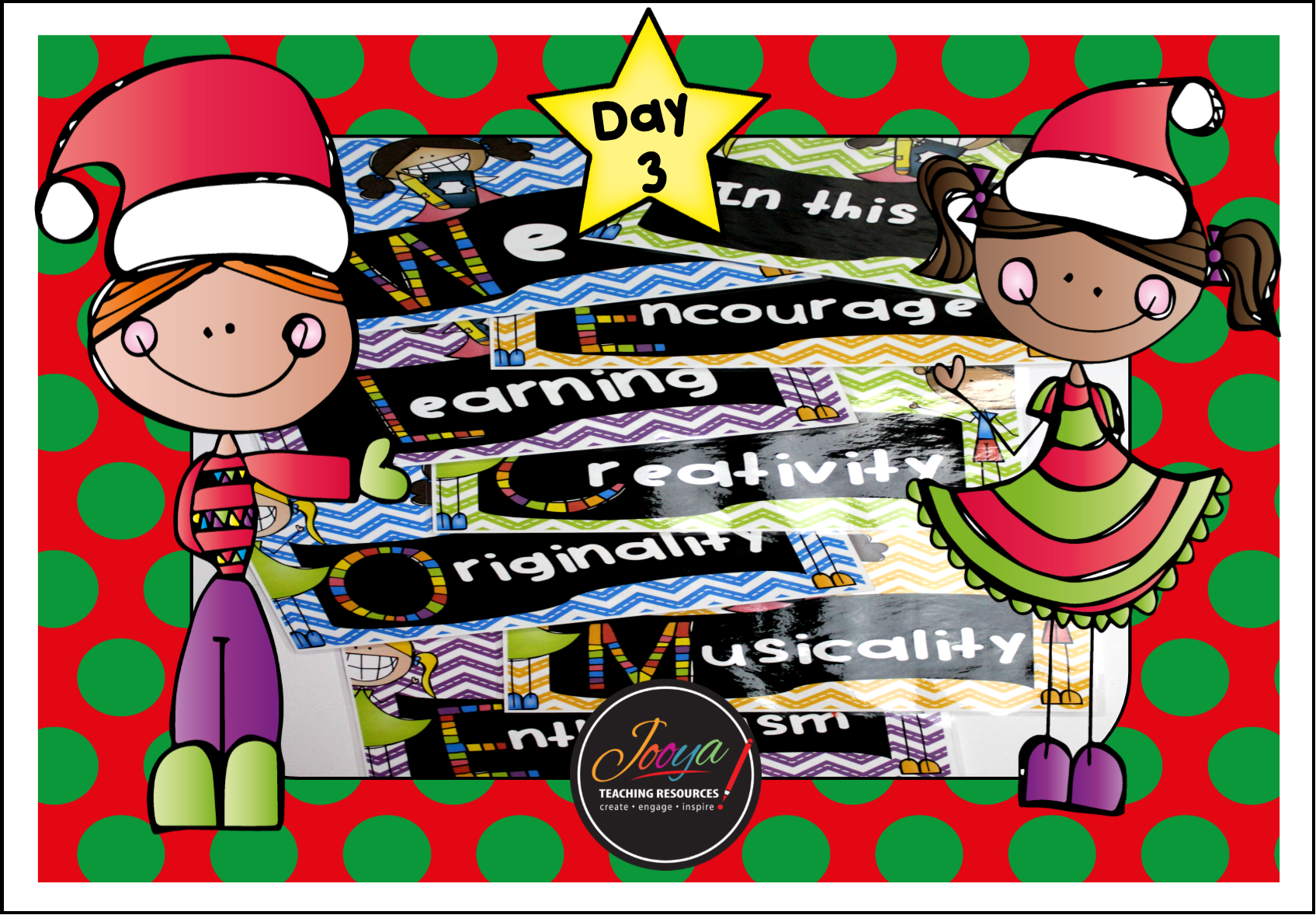 12 Days of Christmas Freebies— Day 3 - Jooya Teaching Resources