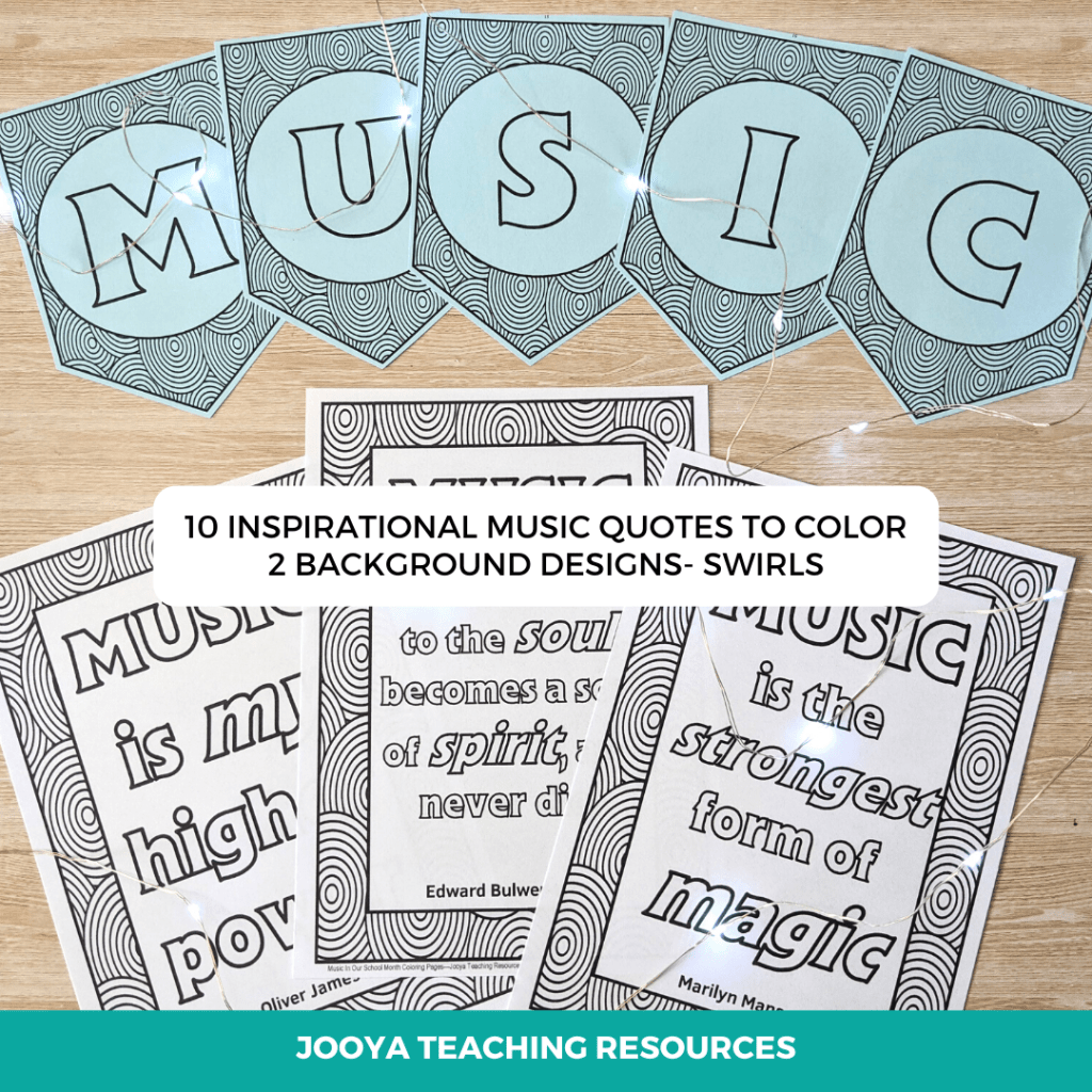 10 Inspiring Quotes for the Music Classroom Bulletin Board - Jooya ...