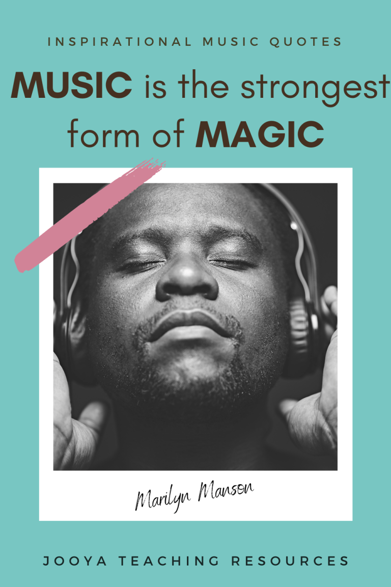 10 Inspiring Quotes for the Music Classroom Bulletin Board - Jooya ...