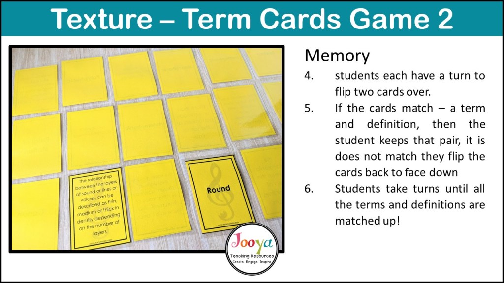 2 Fun Games to Play for Learning the Definition for Texture in Music ...