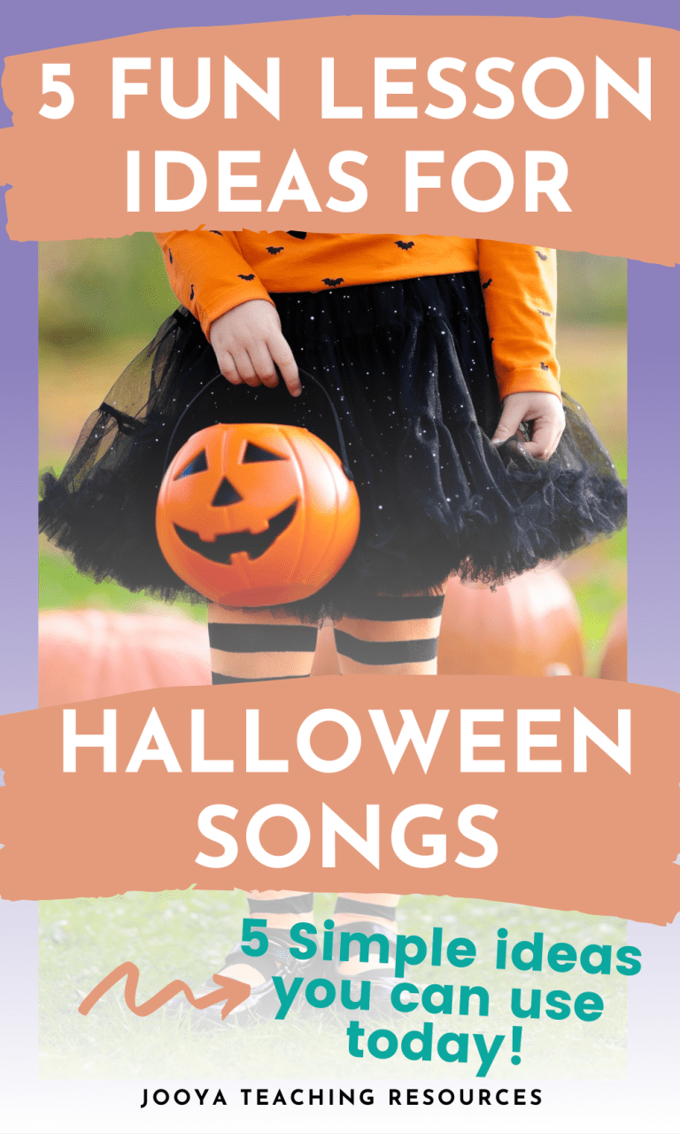 5 Fun Ways to Use Halloween Songs in Music Class - Jooya Teaching Resources