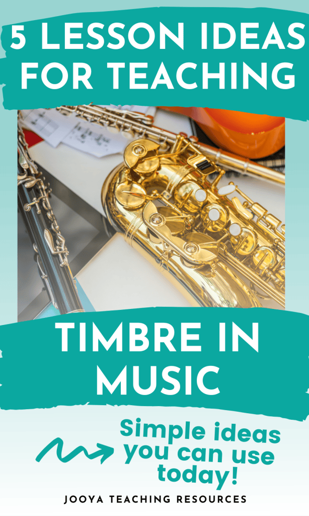 5 Engaging Music Lesson Activities to Teach What is the Timbre in Music ...