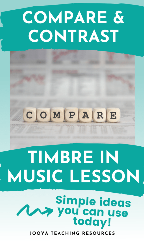 5 Engaging Music Lesson Activities to Teach What is the Timbre in Music ...