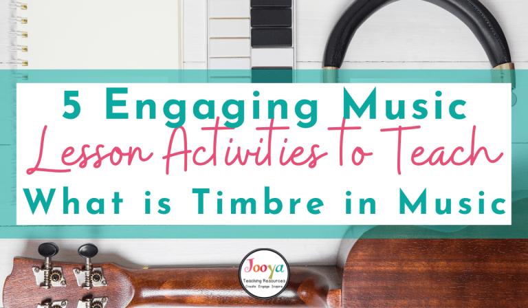 5 Engaging Music Lesson Activities to Teach What is the Timbre in Music ...