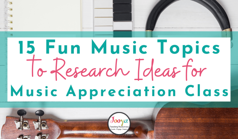 15 Fun Music Topics to Research Ideas for Your Music Appreciation Class ...