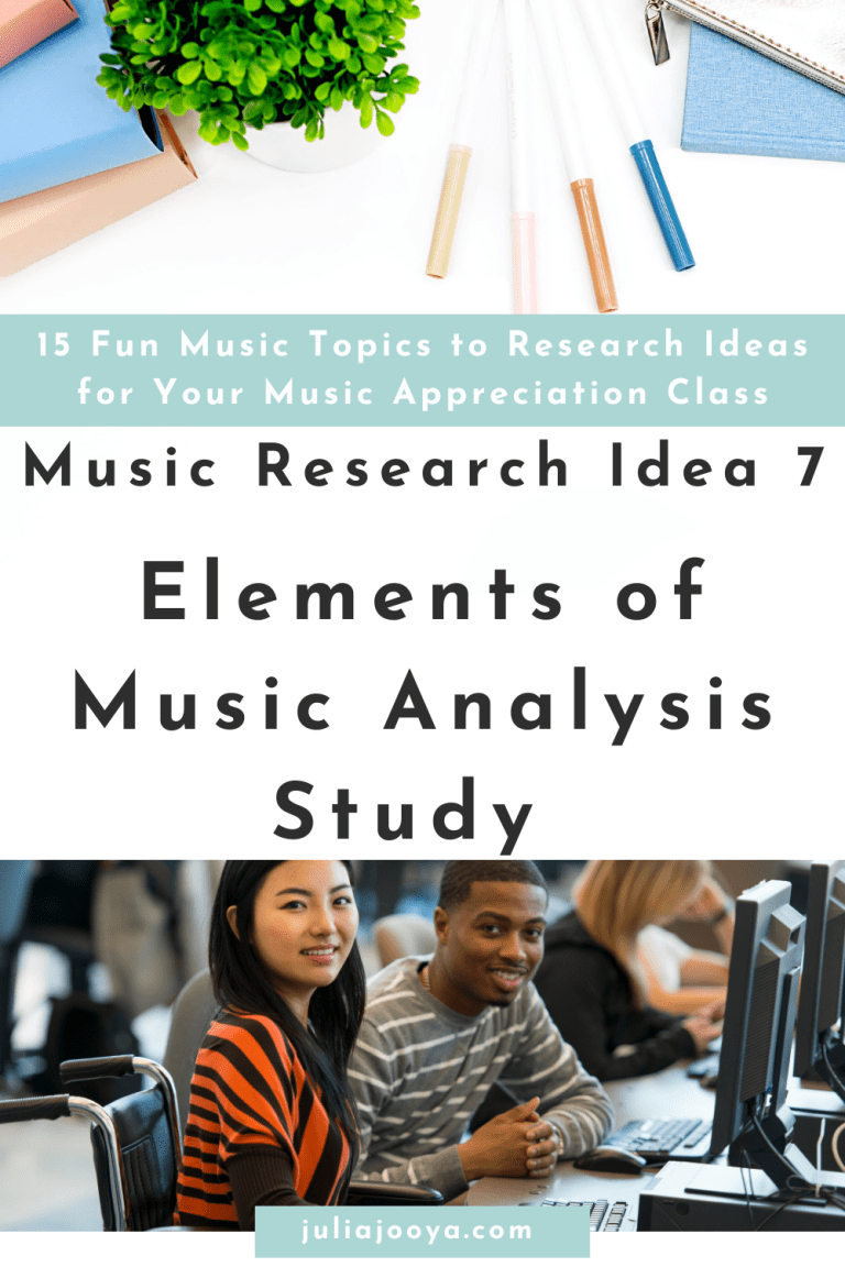 15 Fun Music Topics to Research Ideas for Your Music Appreciation Class ...