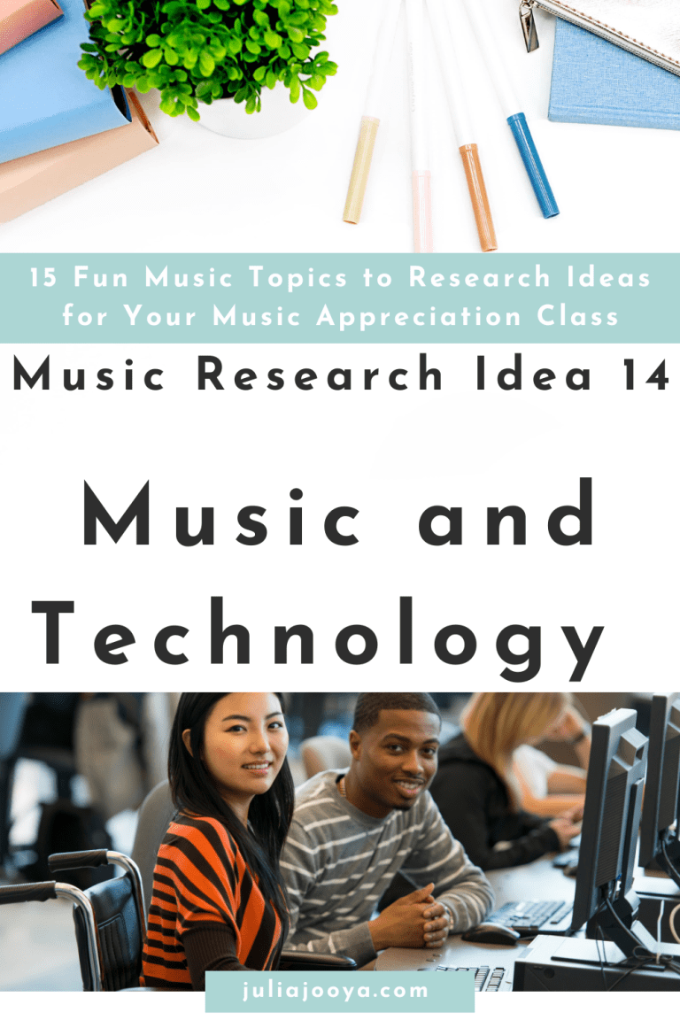 15 Fun Music Topics to Research Ideas for Your Music Appreciation Class ...