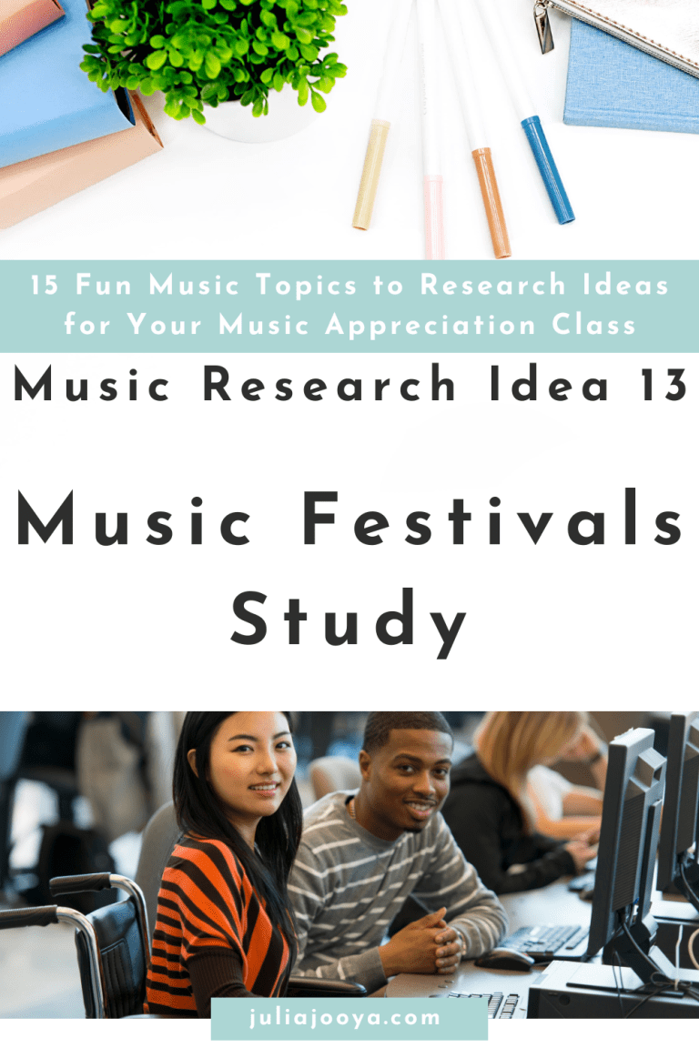15 Fun Music Topics to Research Ideas for Your Music Appreciation Class ...