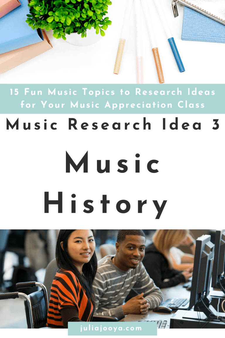 15 Fun Music Topics to Research Ideas for Your Music Appreciation Class ...