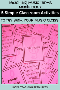 Teaching Music Terms Made Easy - 5 Simple Classroom Activities to Try ...
