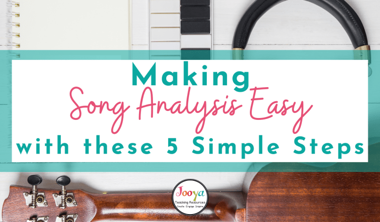 Making Music Song Analysis Easy with these 5 Simple Steps - Jooya ...