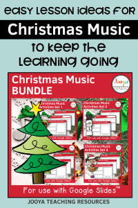 How to Keep the Learning Going with Christmas Music - Jooya Teaching ...