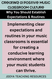 Creating Positive Music Classrooms with these 5 Simple Rules - Jooya ...
