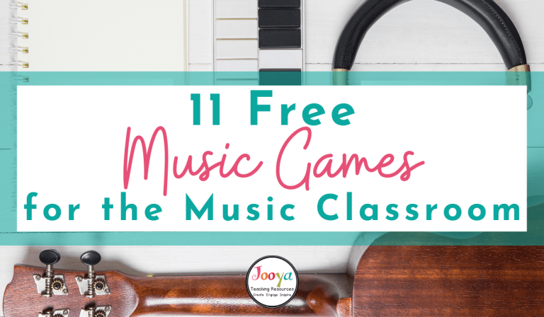 11 Free Music Games for the Music Classroom - Jooya Teaching Resources