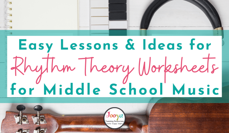 Simple Rhythm Worksheets Ideas for Middle School Music - Jooya Teaching ...