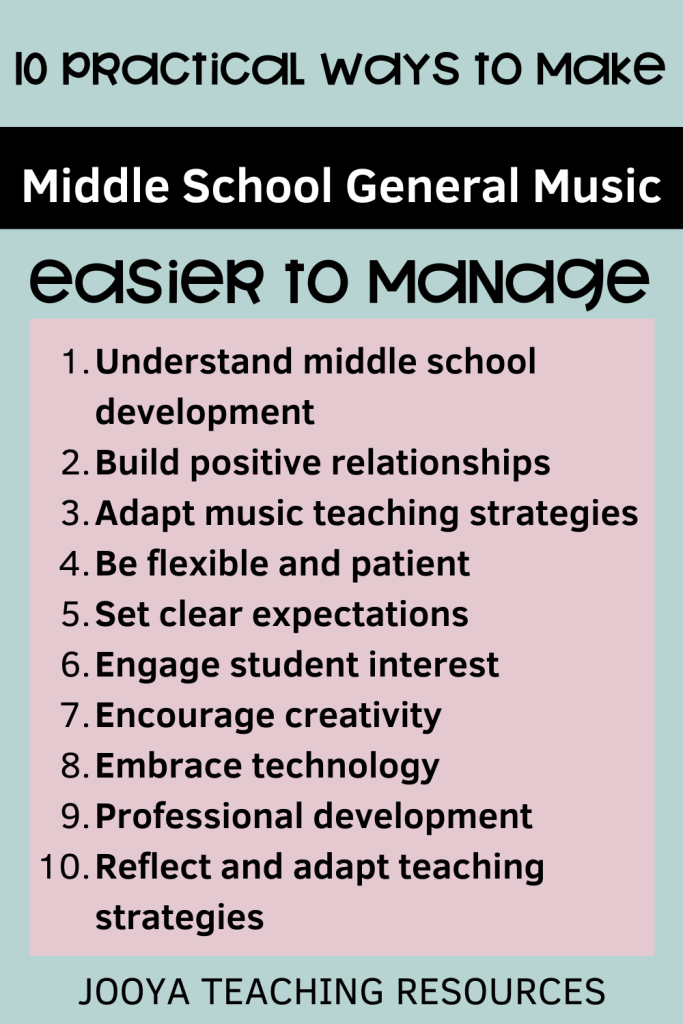 18 Resources for Your Middle School General Music Curriculum - Jooya ...