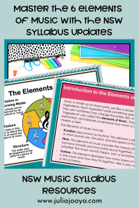 New NSW Music Syllabus - Teaching Ideas & Resources for the 6 Elements ...