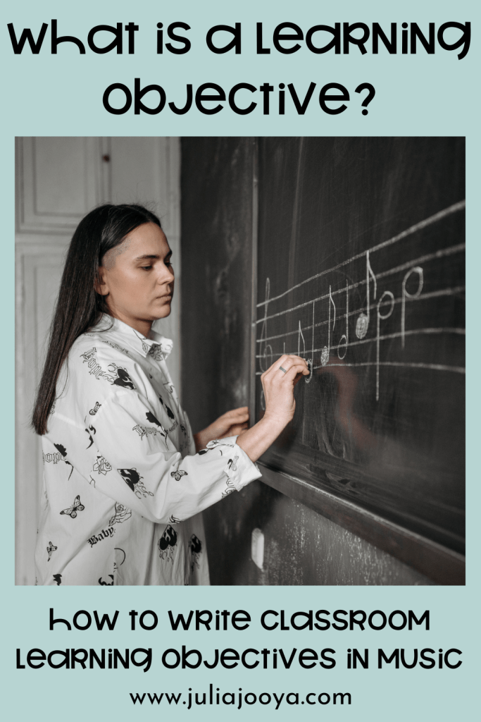Classroom Objective Examples in Music: How to Write Clear Goals - Jooya ...