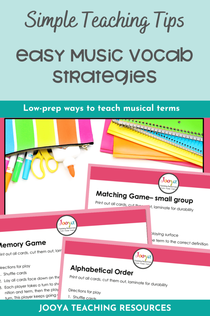 How to Use Musical Terminology and Definitions to Boost Music Literacy ...