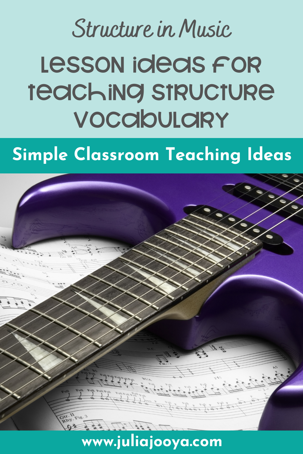 Music Structure Explained: 5 Simple Teaching Ideas for the Classroom ...